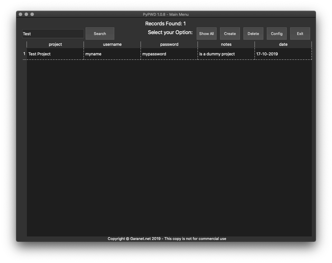 Python 3 Password Manager – Gabriele Gatto